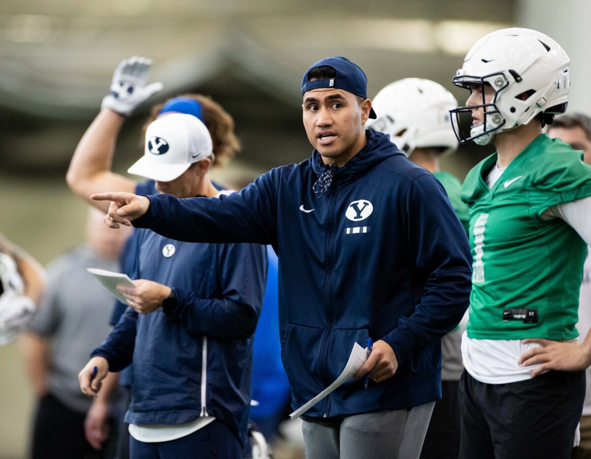 BYU football running backs coach Harvey Unga has advantage of knowing ...